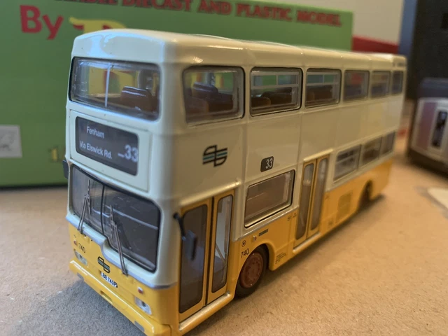 RARE BRITBUS 1/76 N6203 Scania Metropolitan Tyneside Fenham Elswick Rd ...