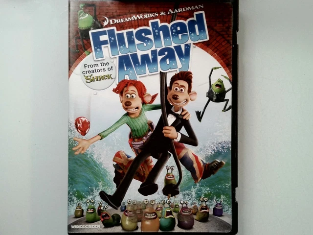 FLUSHED AWAY DVD 2006 Widescreen DreamWorks Aardman Animation EUR 5,00 ...