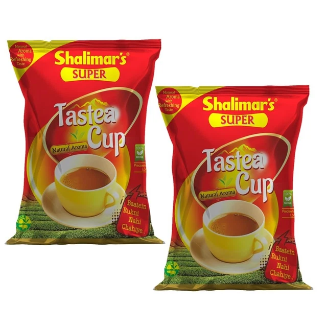 SHALIMAR'S SUPER TASTEA Cup Natural Aroma Tea,100 gm Pack of 2 $63.66 ...