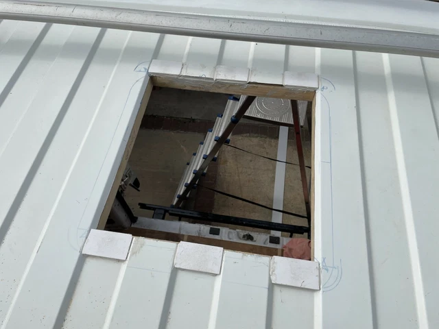 ROOF SKY LIGHT Vent infill profiles Ducato Relay & Boxer Campervan ...