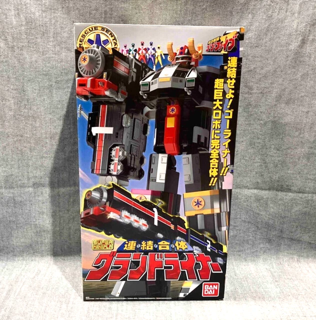 EN STOCK SUPER Minipla Grand Liner Train Megazord Power Rangers vitesse ...