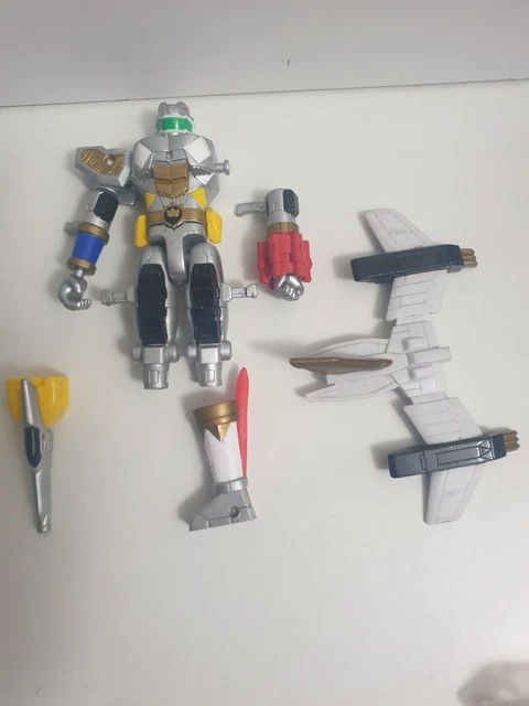 POWER RANGERS DINO Thunder Phantom Ranger Bandai 2003 Toy Incomplete ...