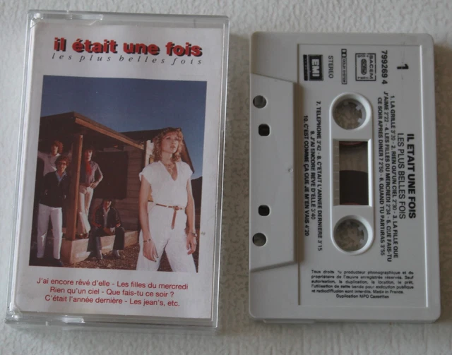 IL ÉTAIT UNE fois, les plus belles fois , K7 audio / Audio tape EUR 7 ...
