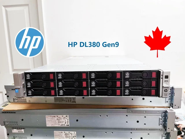DL380 GEN9 E5-2686 V4 36 Cores Total 256G RAM 12x4TB HDD P840 RAID ...