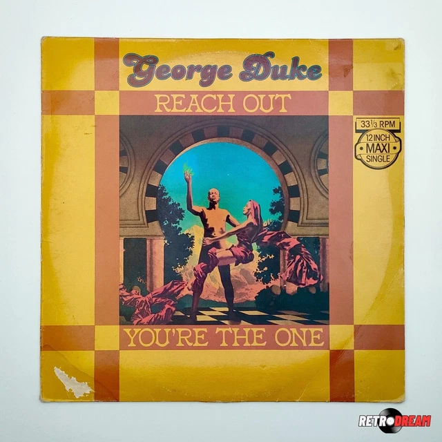 GEORGE DUKE - Reach Out / You're The One - Vinyle Maxi 33T (1983) Funk ...