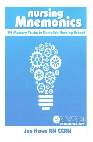 NURSING MNEMONICS : 108 Memory Tricks to Demolish Nursing School ...