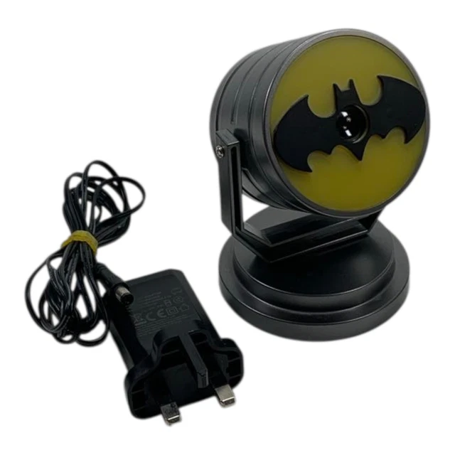 BATMAN BAT SIGNAL Projection Light 240v DC Comics Lamp Groovy Tested ...