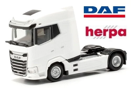 DAF XG WHITE Fairing Solo Tractor - Herpa - 1/87 (Ho) Scale £15.41 ...