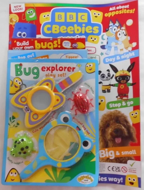 BBC CBEEBIES MAGAZINE #622 2023 Bluey, Activities, Stickers + Bug ...