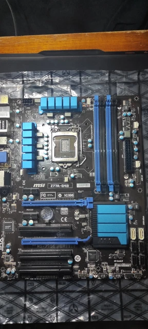 MSI Z77A-G43 INTEL Socket 1155 Full ATX DDR3 Motherboard £44.40 ...