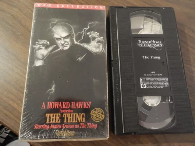 RKO HORROR CLASSIC Collection The Thing Vhs Turner Home Howard Hawks ...