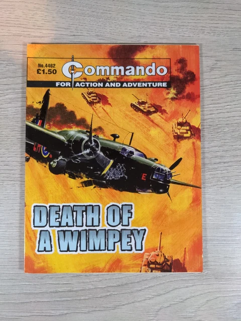 COMMANDO COMIC ISSUE Number 4462 Death Of A Wimpey £4.45 - PicClick UK