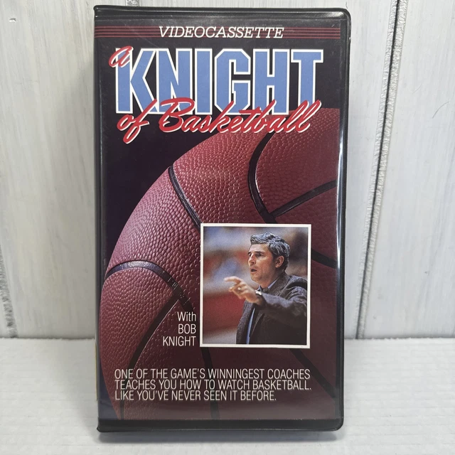 A KNIGHT OF Basketball VHS Bob Knight, aka Bobby Knight IU NCAA ...