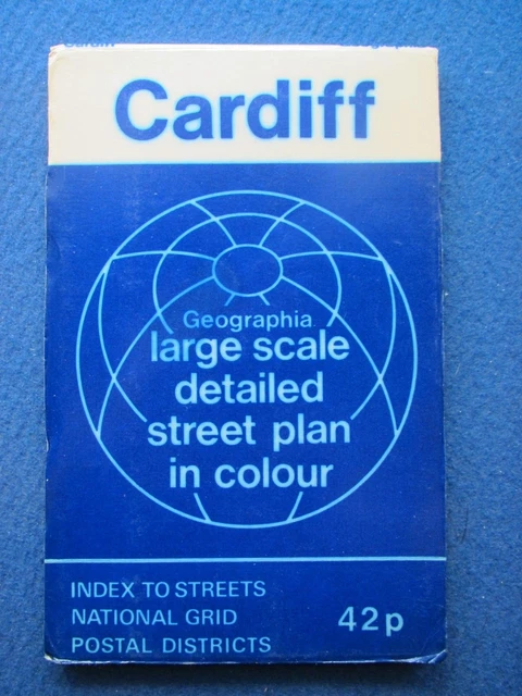 GEOGRAPHIA LARGE SCALE Detailed COLOUR Street Map & Street Index ...