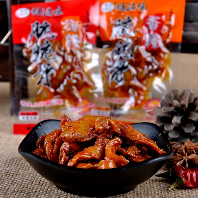 500G SPICY SMALL Package Spicy Pork Crispy Bone Cooked Food Chinese ...