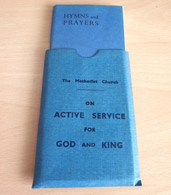 WW2 BRITISH METHODIST Church Active Service Edition Pocket Faith-and ...