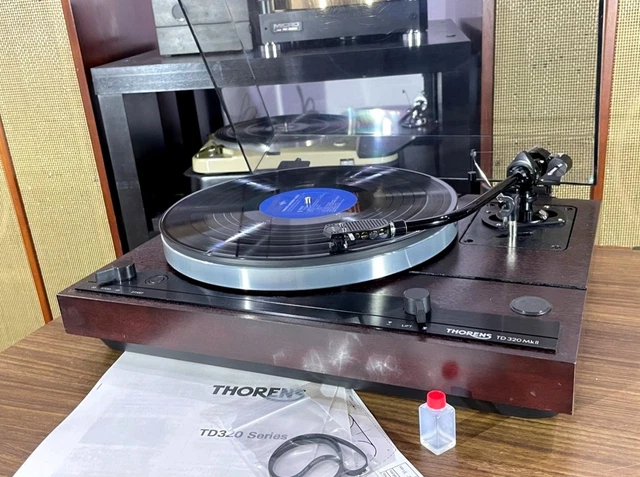 JEU DE TOURNE-DISQUES Thorens TD320 MKII et bras de lecture SME 3009-R ...
