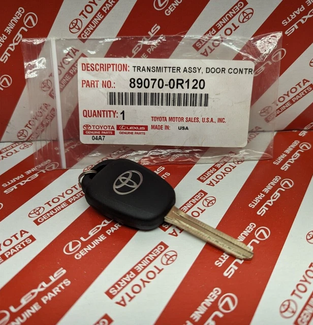 89070-0R120 REMOTE TRANSMITTER Fob - 2013-2015 RAV4 Highlander ...