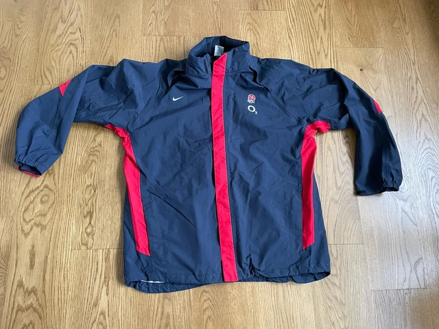 ENGLAND RUGBY PLAYER Issue Storm-fit Waterproof Jacket Nike XL £30.00 ...