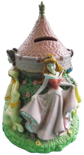 MONEY BOX WALT DISNEY World Princess Snow White, Belle, Cinderella Etc ...