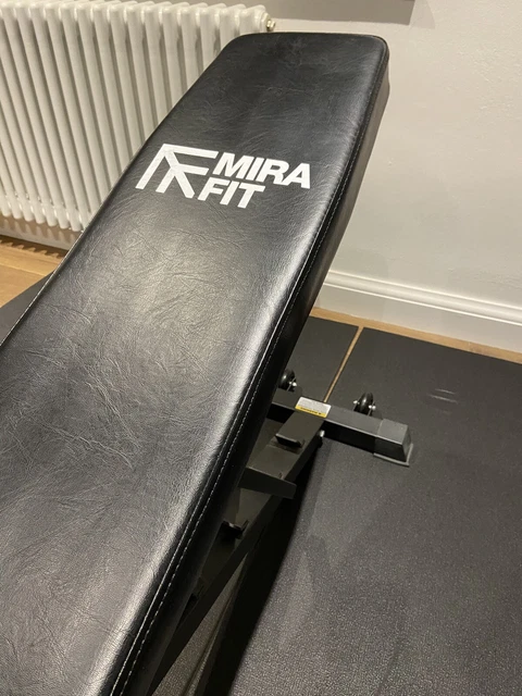 MIRAFIT M150 ADJUSTABLE Weight Bench £90.00 - PicClick UK