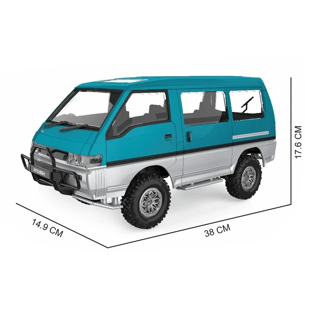 LDRC 1/12 LD1296 Off Road RC Car RTR 2Speed LED Light Radio Control ...