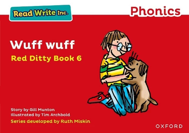 READ WRITE INC. Phonics: Wuff Wuff (Red Ditty Book 6) par Gill Munton ...