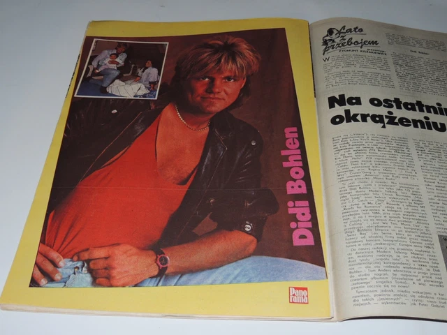 PANORAMA 35/1986 POLISH magazine Didi Bohlen, Erik Gundersen EUR 10,52 ...