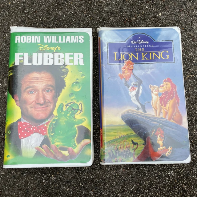 WALT DISNEY FLUBBER VHS 1998 & Lion King VHS 1995 EUC Lot of 2 £13.57 ...