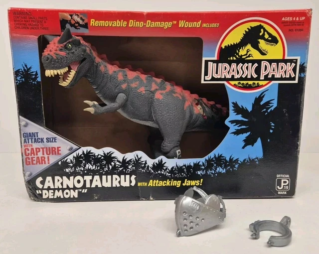 KENNER 1993 JURASSIC Park Series 2 CARNOTAURUS Demon Dinosaur MIB Near ...