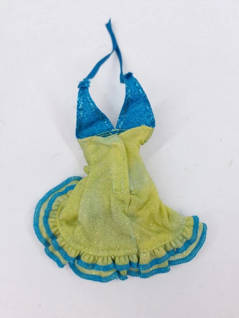 BARBIE DOLL MY Scene Juicy Bling Chelsea Glitter Blue Green Dress ...