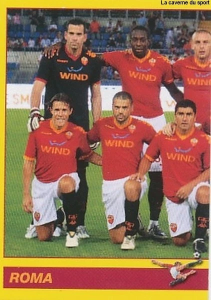 N°386 TEAM SQUADRA 1/2 As.roma Figurine Sticker Panini Calciatori 2010 ...