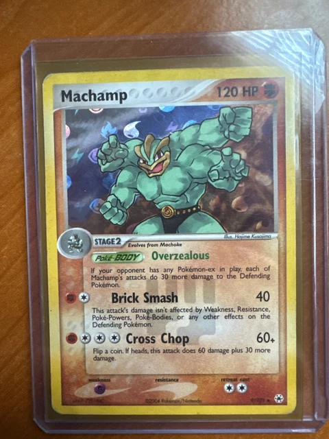 POKEMON JCG - Machamp EX Hidden Legend 9/101 - Holo Rare Reverse Holo ...