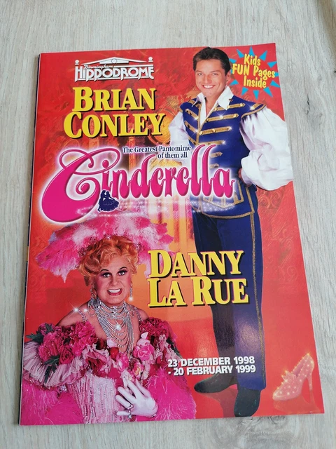 CINDERELLA PANTOMIME BIRMINGHAM Hippodrome 1998/99 Brian Conley £10.00 ...