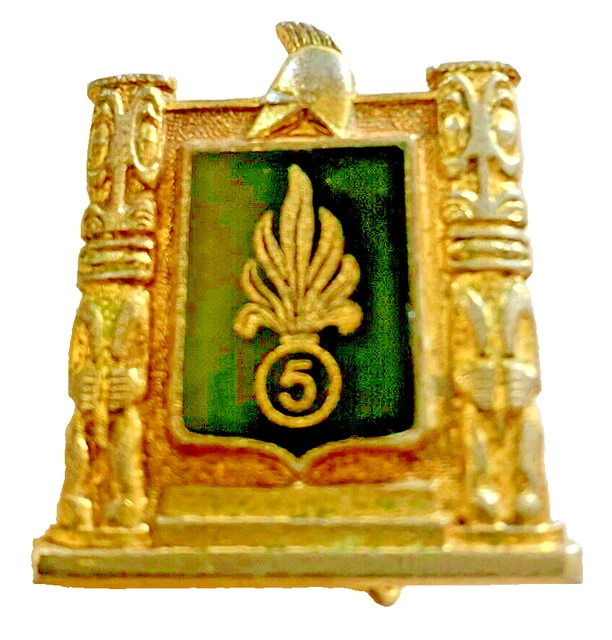 INSIGNE MIL. LEGION : " 5° REGIMENT MIXTE du PACIFIQUE " ARTHUS ...