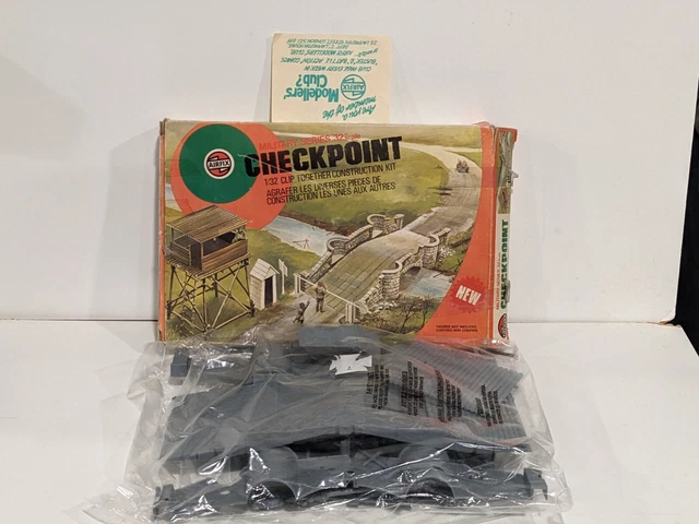 AIRFIX CHECKPOINT ORIGINAL Box Repro Model 1/32 54mm $100.00 - PicClick CA
