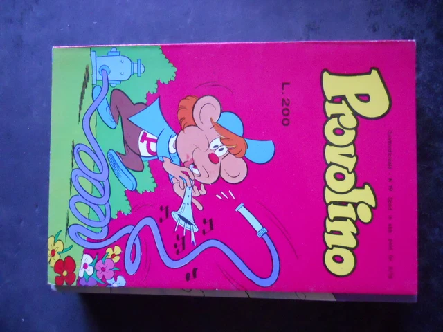 PROVOLINO N°19 1974 Fumetto Umoristico edizioni Bianconi [Q27] EUR 3,05 ...