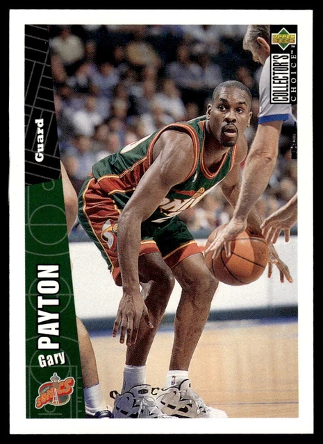 1996-97 COLLECTOR'S CHOICE Gary Payton Seattle SuperSonics #335 EUR 2 ...