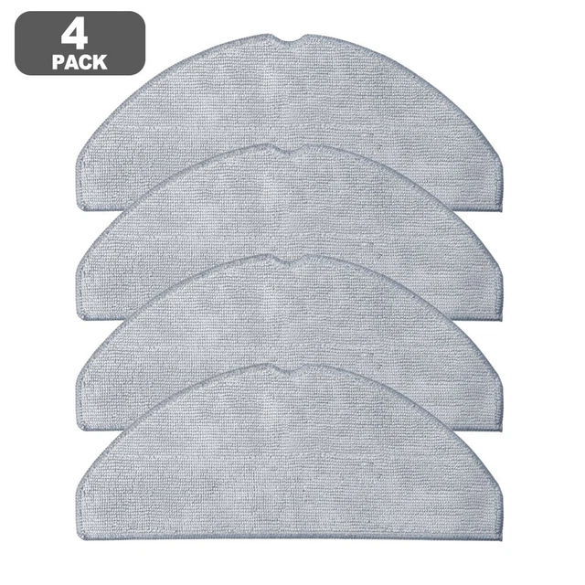 REUSABLE MICROFIBER MOP Pads Set for Haier HSR For M3 Robot Vacuum 4 ...