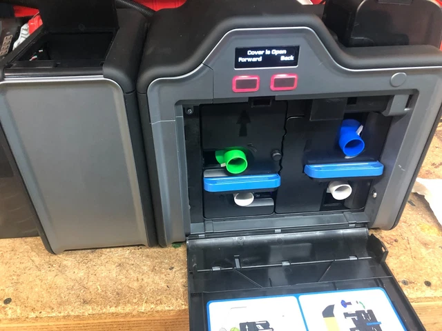 FARGO/HID DUAL-SIDED FLIPPER Reverse Transfer ID Card Printer ...