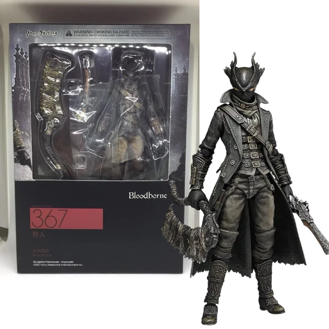 FIGMA 367 GAME Hunter Bloodborne Figure Toy Movable PVC New in Box 15cm ...