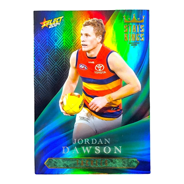 2024 SELECT FOOTY Stars Stat Kings - Jordan Dawson SK5 Adelaide EUR 4 ...
