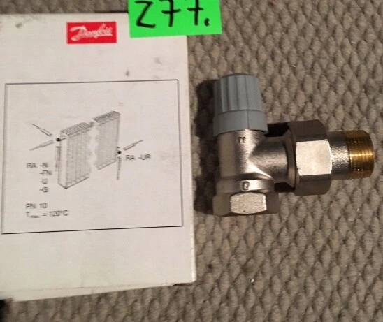RADIATOR VALVE DANFOSS 013G0025 RA-FN angle / #A P00D 6361 $32.68 ...