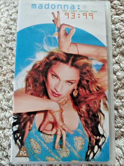 Madonna The Video Collection 93 99 Vhs Video Cassette Tape 1999