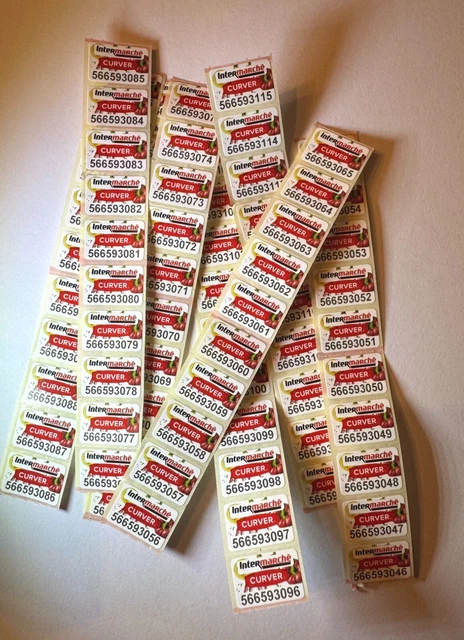 80 VIGNETTES INTERMARCHÉ 2025 CURVER jusqu'au 4 mai 2025 EUR 0,01 ...