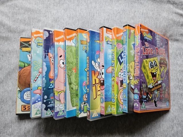 SPONGEBOB SQUAREPANTS TV DVD bundle collection (Nickelodeon) £20.00 - PicClick UK
