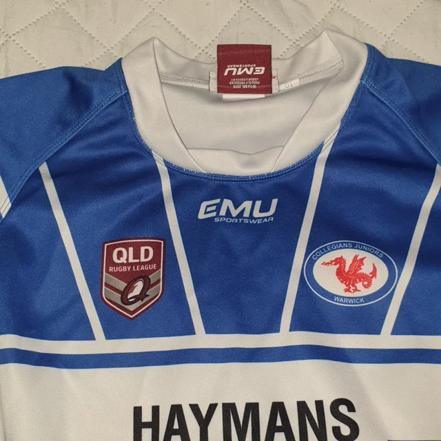 VINTAGE COLLEGIANS JUNIORSWARWICK QLD Rugby League Player Jersey - Kids ...