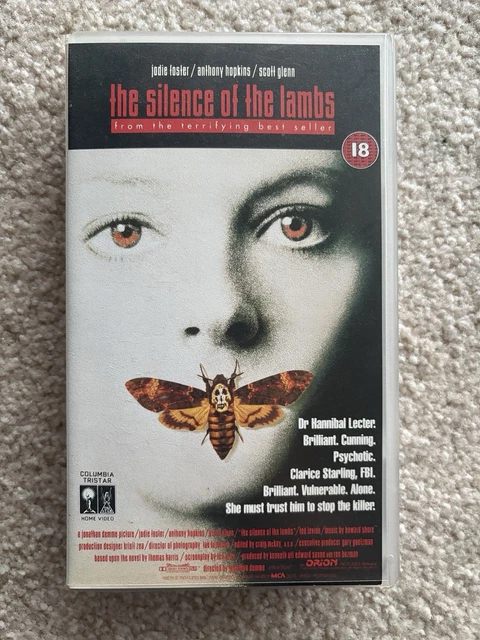 THE SILENCE OF The Lambs (VHS) 1991 Jodie Foster, Anthony Hopkins Movie Classic £11.12 - PicClick UK