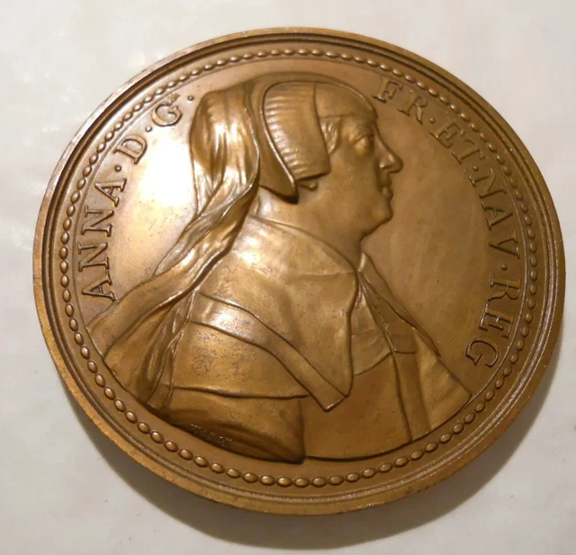 1643 LOUIS XIV mother HISTORICAL 57mm MEDAL ANNA AUSTRIA REGENT $102.23 ... 1643 LOUIS XIV mother HISTORICAL 57mm MEDAL ANNA AUSTRIA REGENT $102.23 ...
