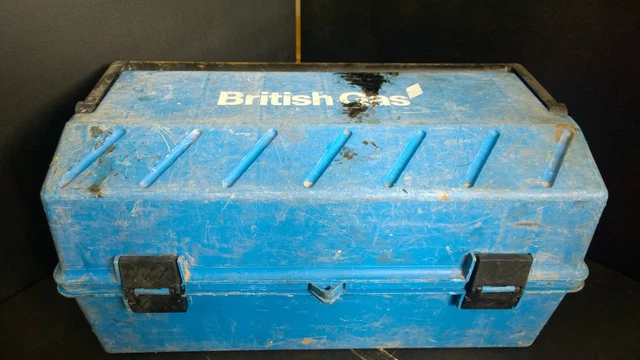 VINTAGE BRITISH GAS Tool Box LOTTB195BG £45.00 - PicClick UK